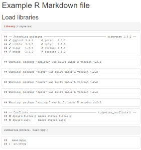 Tips and tricks for knitting R Markdown – Dabbling with Data