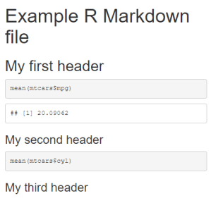 Tips and tricks for knitting R Markdown – Dabbling with Data