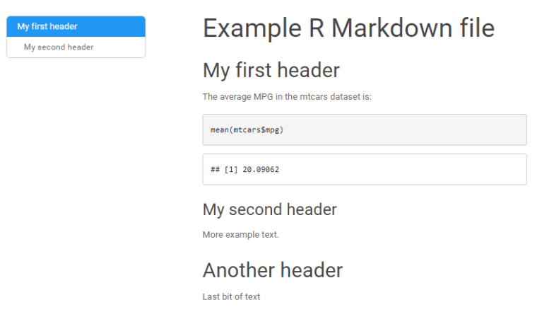 Tips and tricks for knitting R Markdown – Dabbling with Data